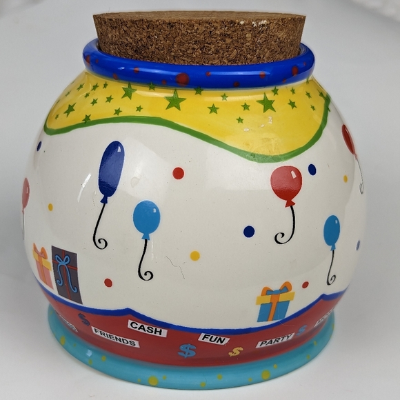 GANZ | Accents | Ganz Bella Casa Birthday Wishes Canister Coin Jar ...